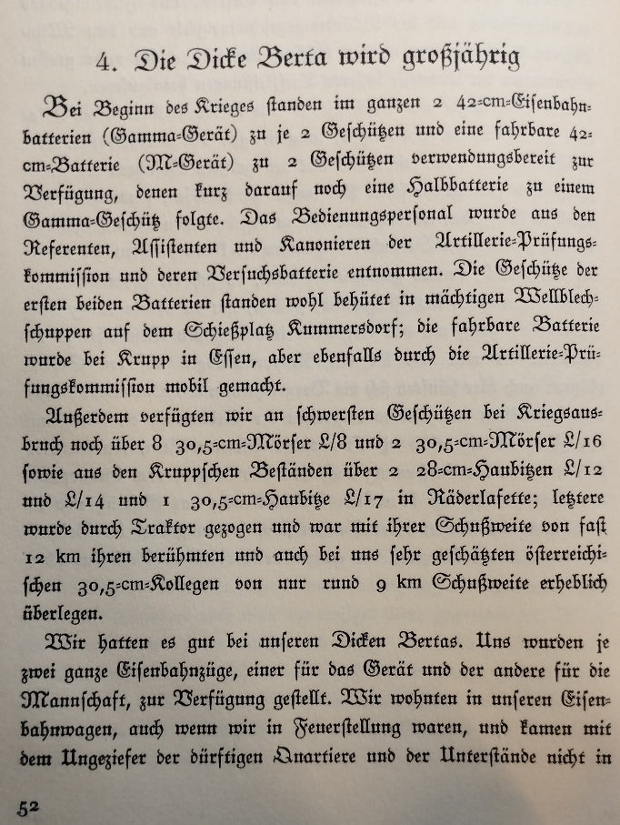 Fat Bertha and the War Rare original copy! – Zeughaus Braun