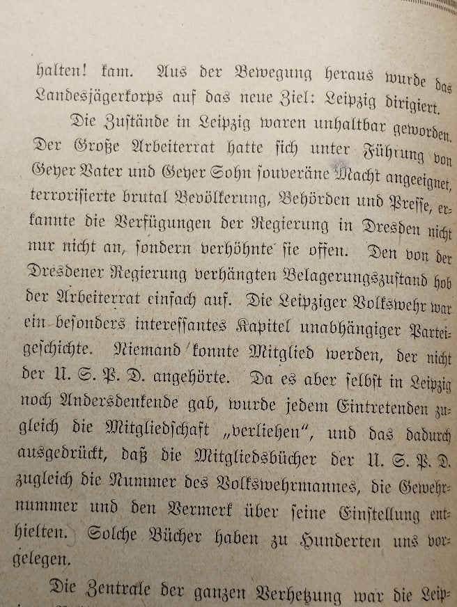 Freikorps Maercker. Erlebnisse und Erfahrungen eines Freikorpsoffizier ...