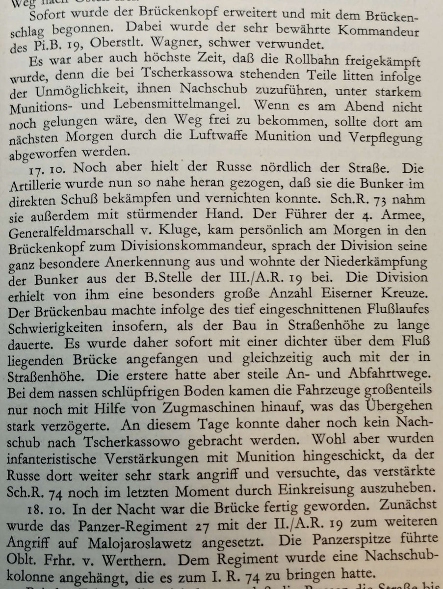 Geschichte der niedersächsischen 19. Panzer-Division 1939-1945 ...