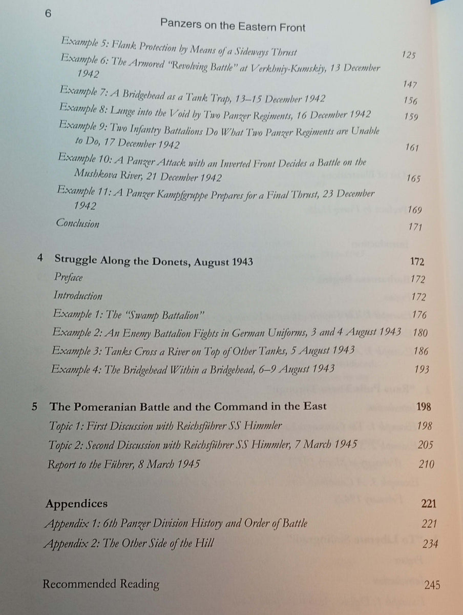 Panzers on the Eastern Front: General Erhard Raus and His Panzer Divis ...