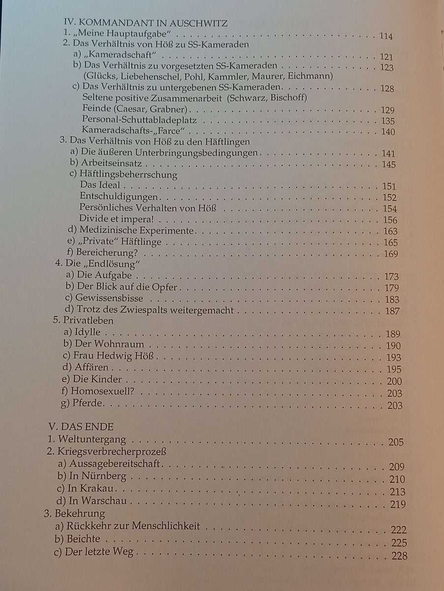 "And you never had pangs of conscience?" : the biography of Rudolf Hös ...