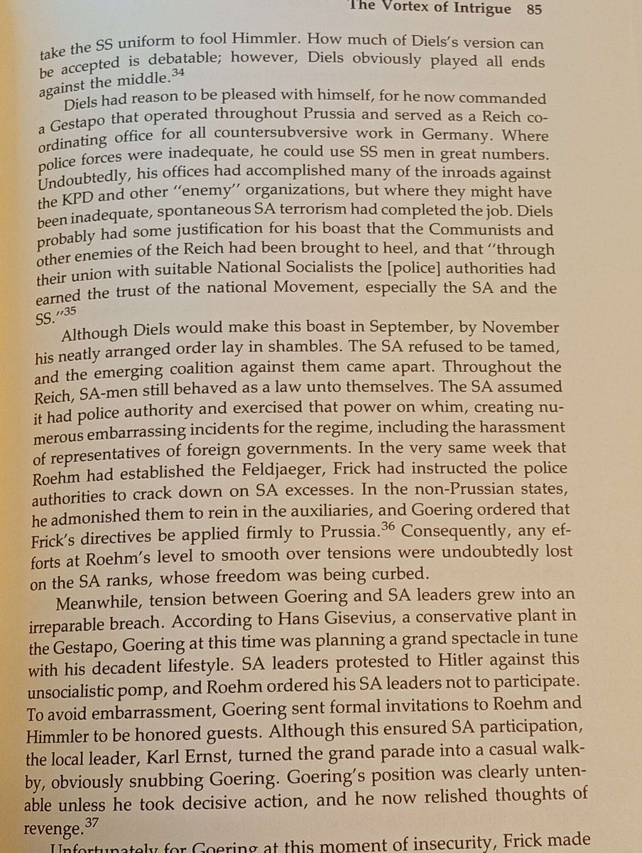 Foundations of the Nazi Police State: The Formation of Sipo and SD ...