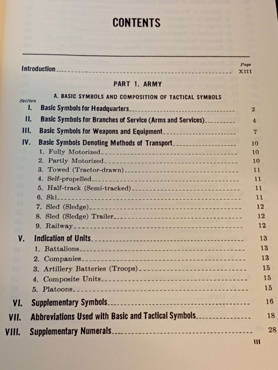 German Military Symbols: 1 April 1944. Reprint_! – Zeughaus Braun