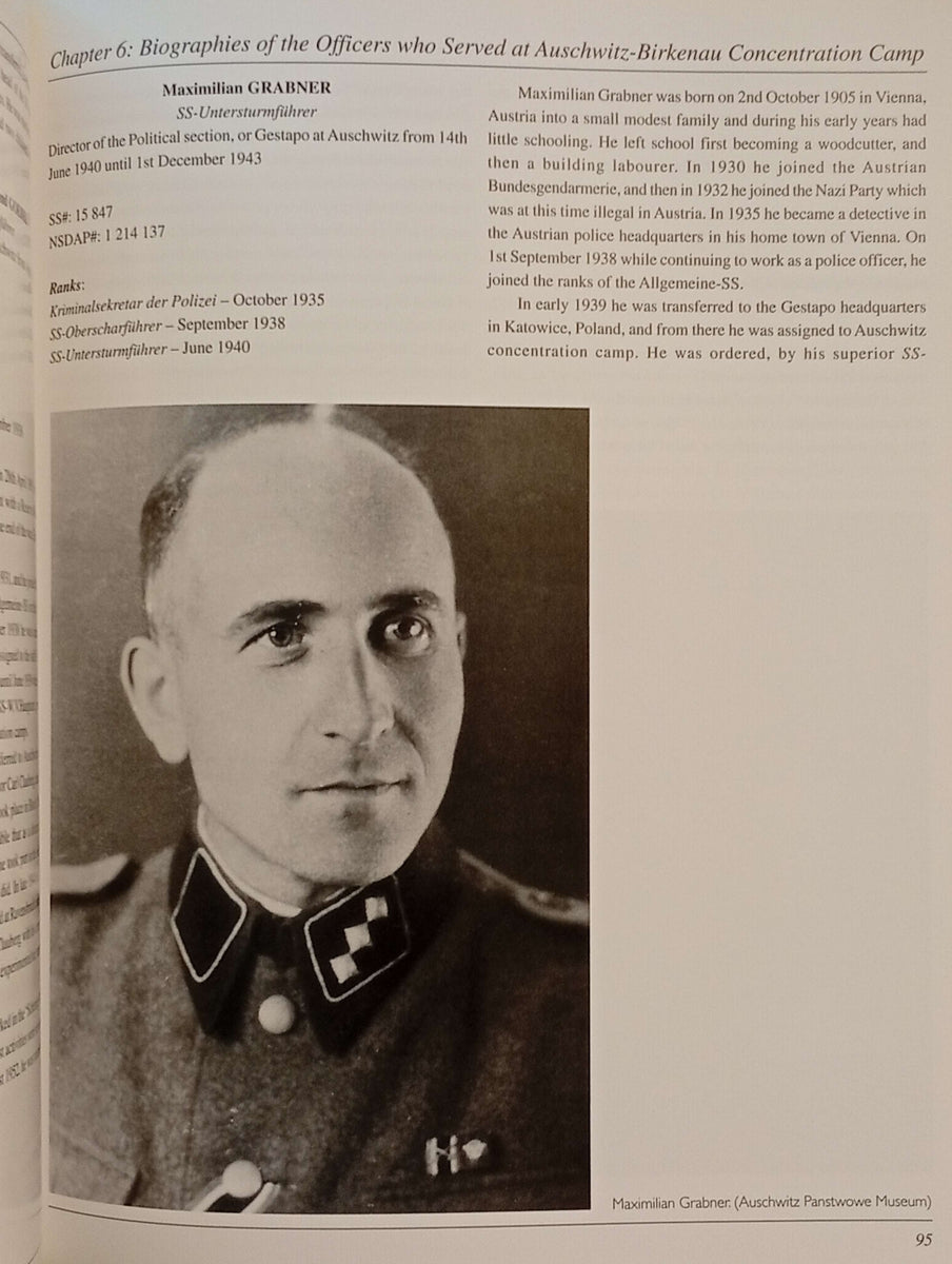 Commanders Of Auschwitz: The SS Officers Who Ran The Largest Nazi Conc ...