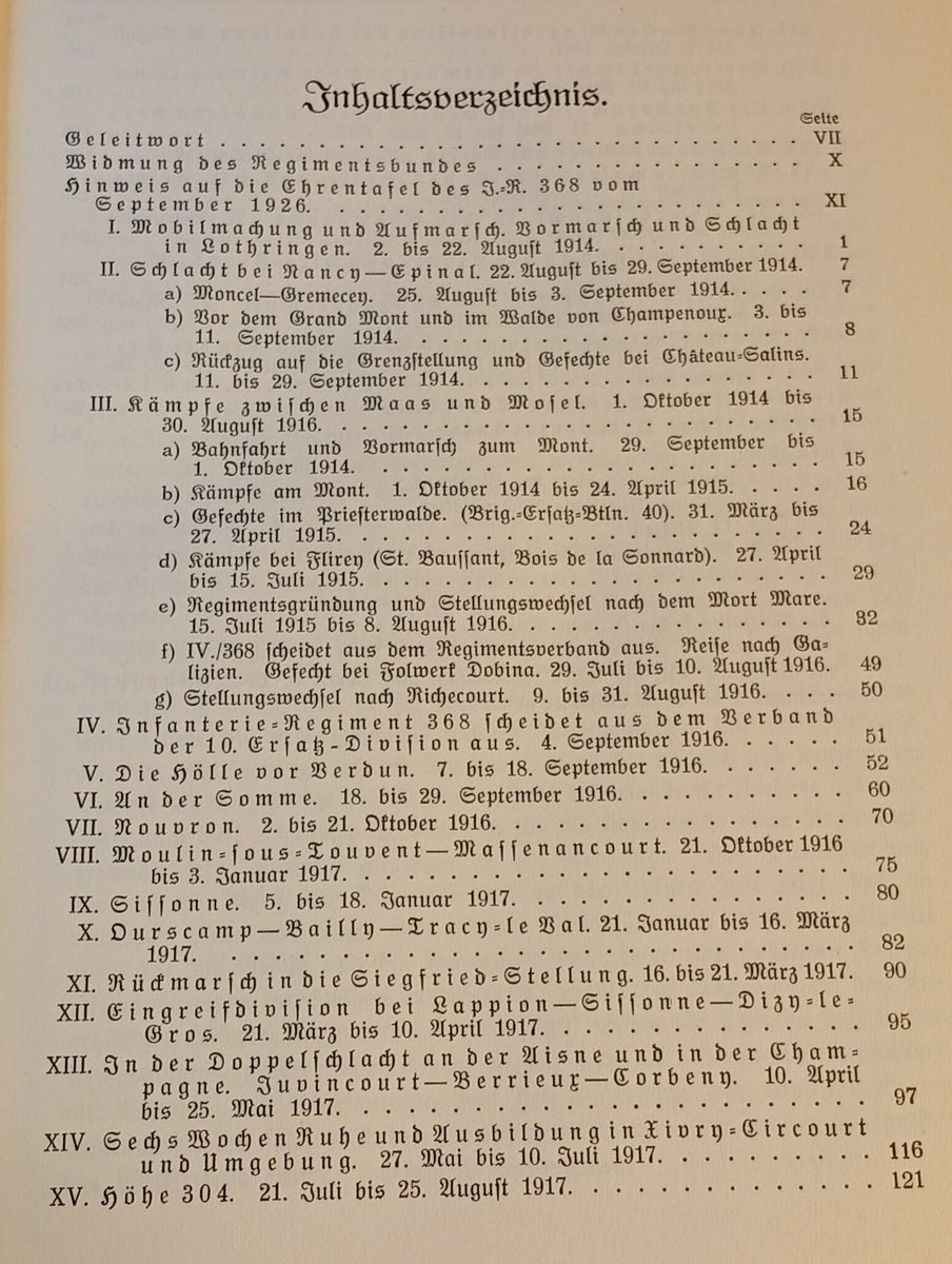 Geschichte des Infanterie-Regiments Nr. 368 und der Brigade-Ersatz-Bat ...