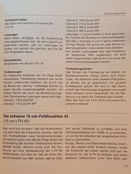 German artillery weapons in the Second World War. – Zeughaus Braun