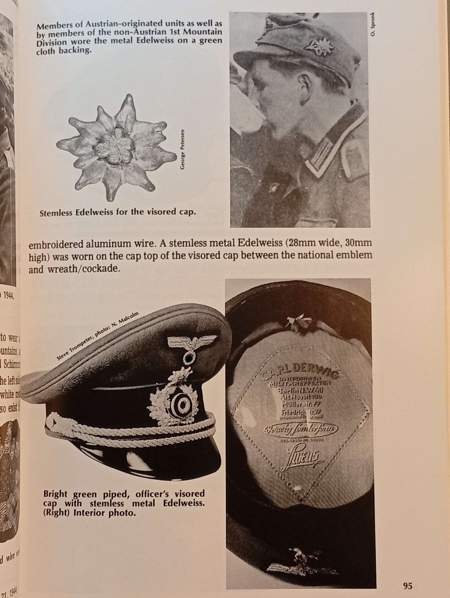 Headgear of Hitler's Germany, Volume 1: Army, Air Force, Navy ...