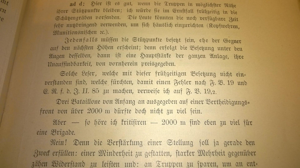 Aufgaben aus der Feldbefestigung mit Bearbeitung und Besprechung. Zur ...